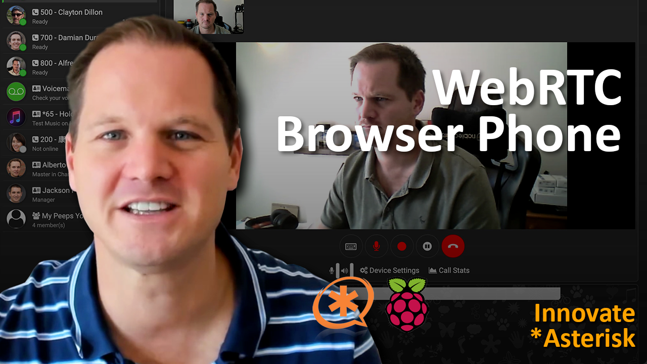 S1E10: WebRTC Browser Phone with Asterisk & Raspberry Pi (Part 1) - Innovate Asterisk